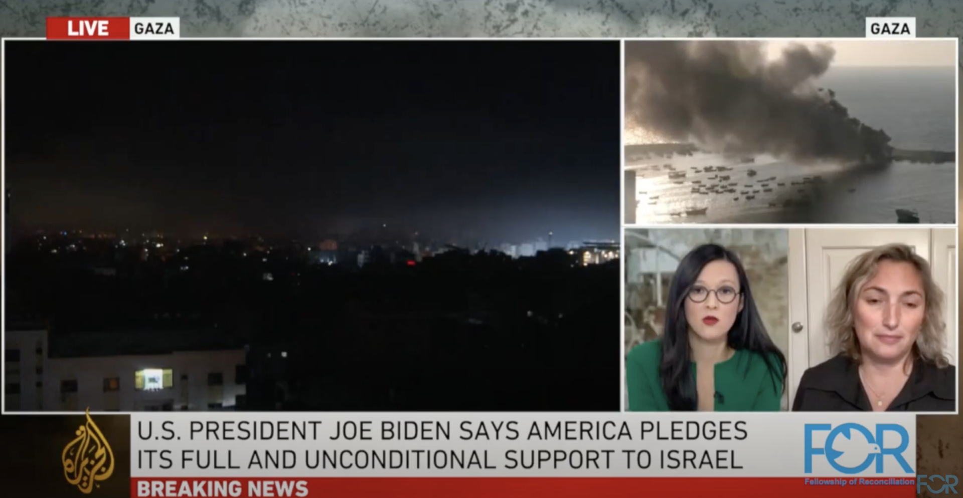 FOR’s executive director Ariel Gold on Al Jazeera – FOR-USA